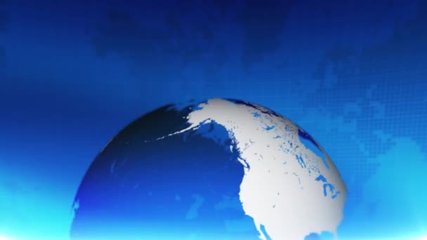 Abstract rotating globe background. Scrolling world map in loop ⬇ Video ...