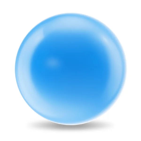 Blue Metallic Sphere White Background Stock Photo by ©YAYImages 259698750