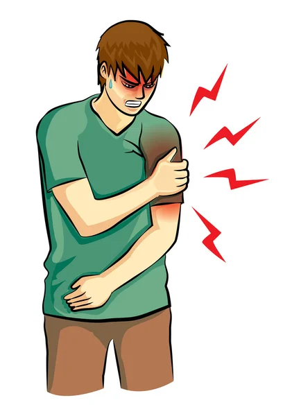 Gráfico vectorial Tendinite Imagen vectorial Tendinite | Depositphotos