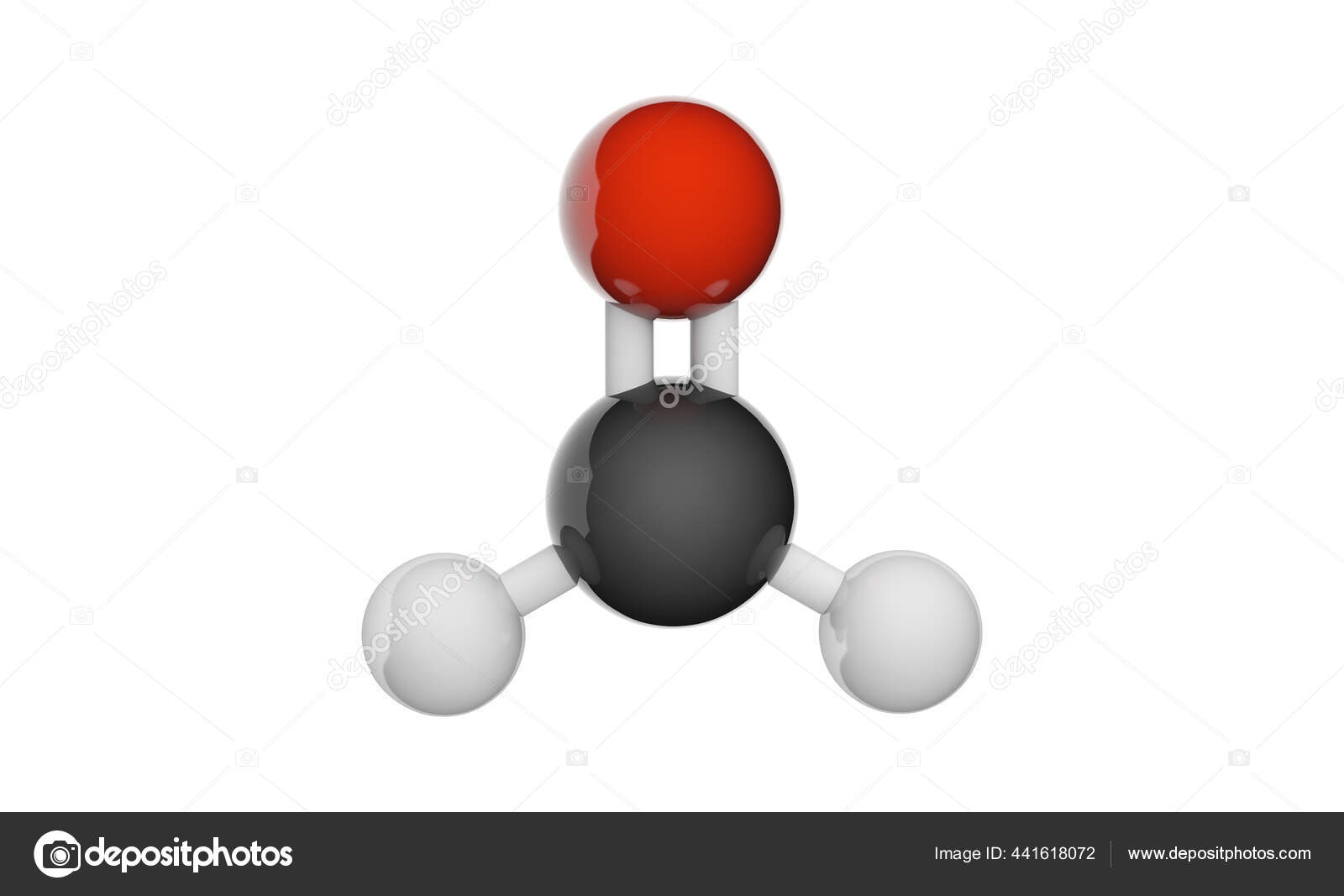 Formaldehyde Naturally Occurring Organic Compound Formula H2Co Ch2O ...