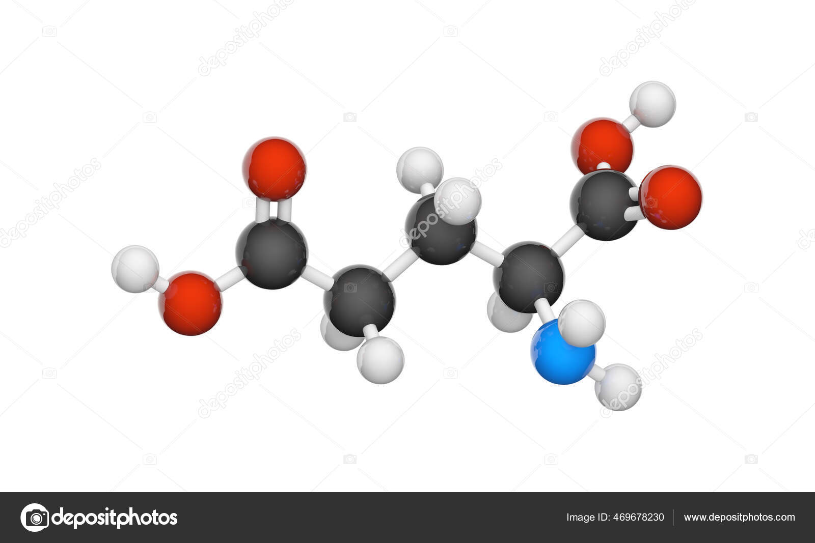 Glutamic Acid Glu Also Referred Glutamate One Proteinogenic Amino Acids ...