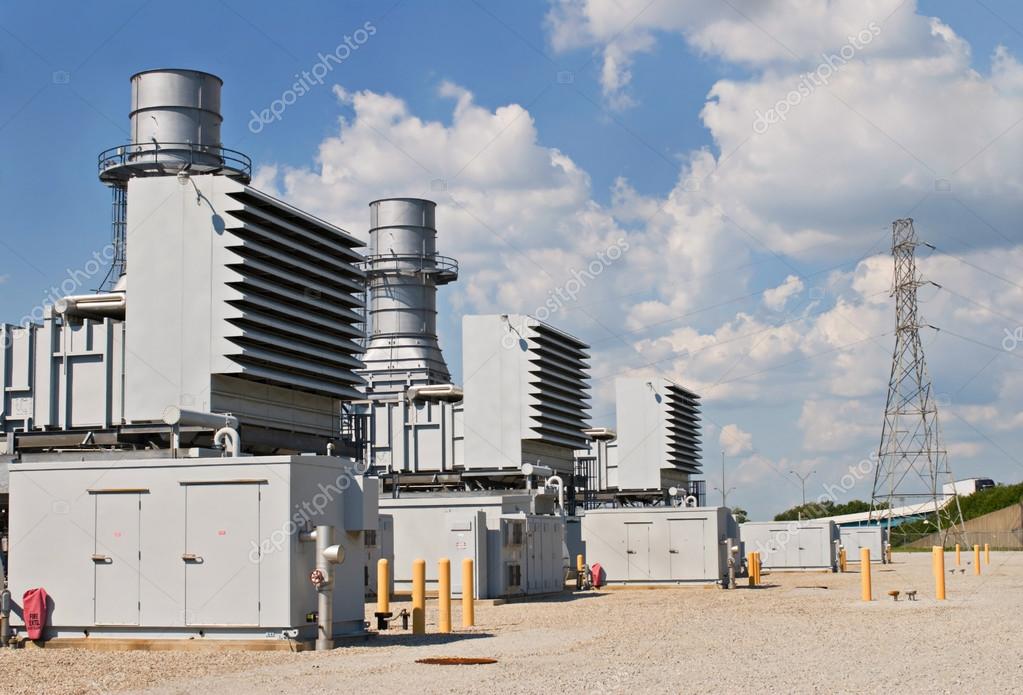 Electric Power Substation — Stock Photo © Lawcain #66828791