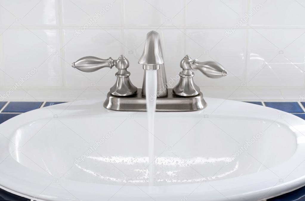 Sink with Running Water Stock Photo by ©Lawcain 67435469