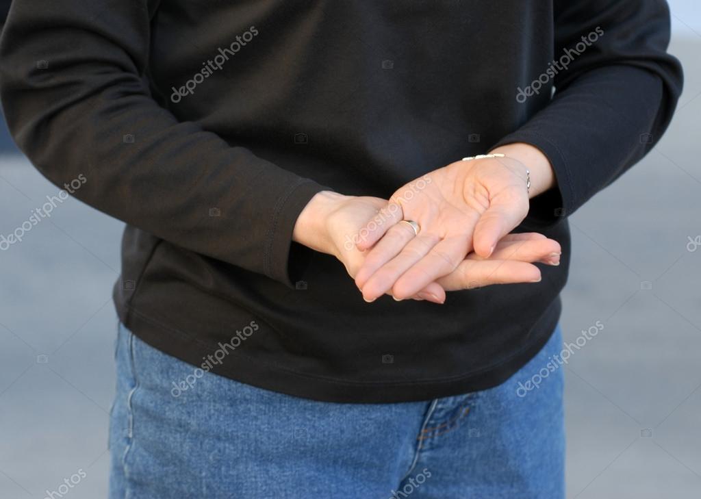 Sign Language for Thank You or Good — Stock Photo © Lawcain #67620595