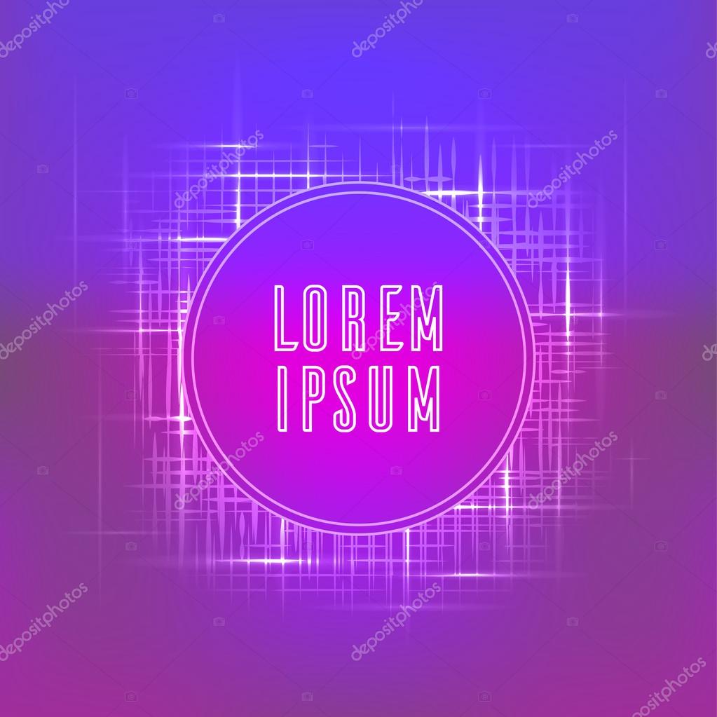 Frame and strokes in electro style Stock Vector Image by ©veleri #104721268