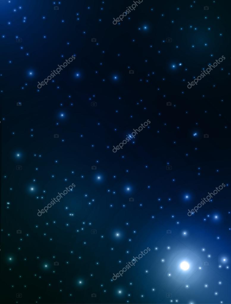 Illustration of space and stars Stock Vector Image by ©veleri #120726926