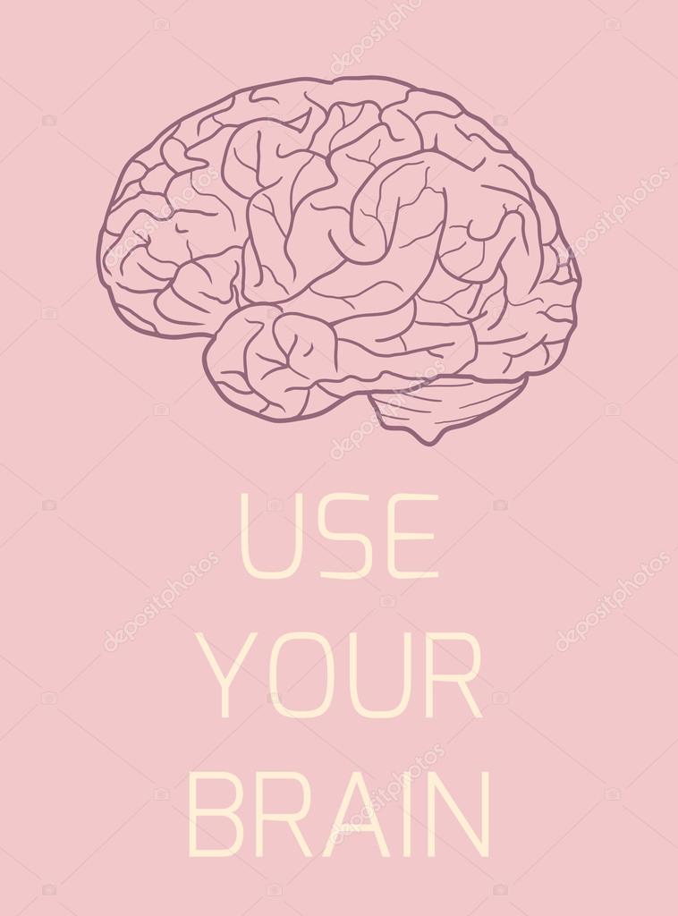 Human brain with wishes slogan Stock Vector Image by ©veleri #79478706