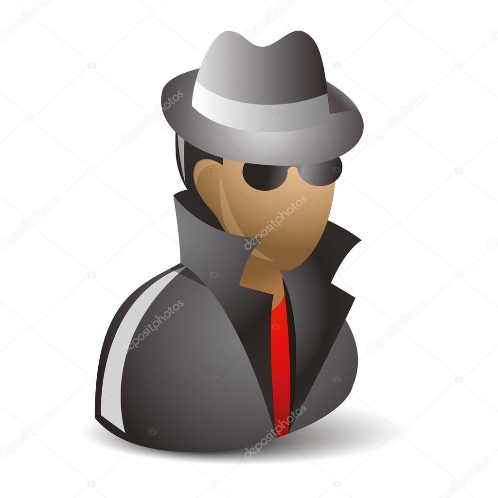 Spy icon — Stock Vector © TerentyevaYulia #70923853