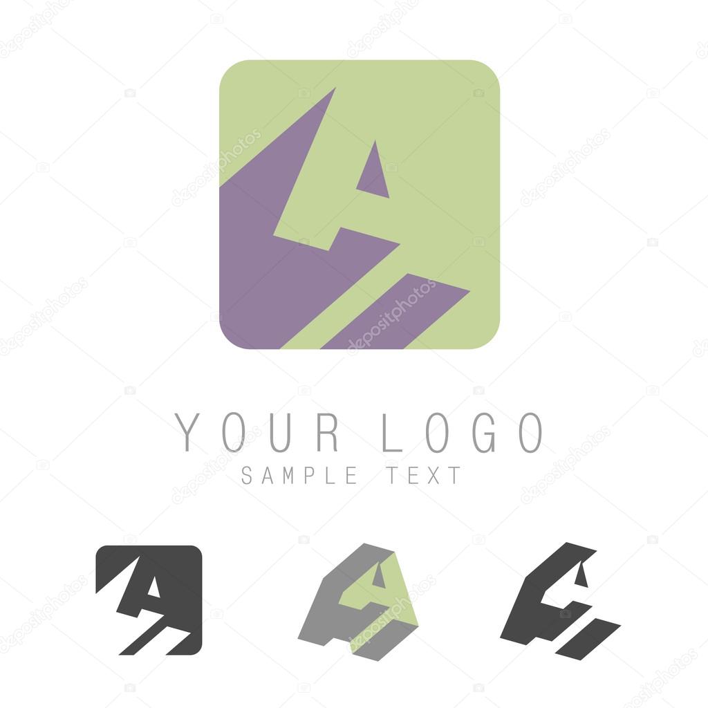 Letra A set Vector de stock #89110992 de ©TerentyevaYulia