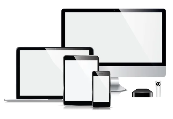 Modern digital tech device collection Stock Vector Image by ©sdecoret ...