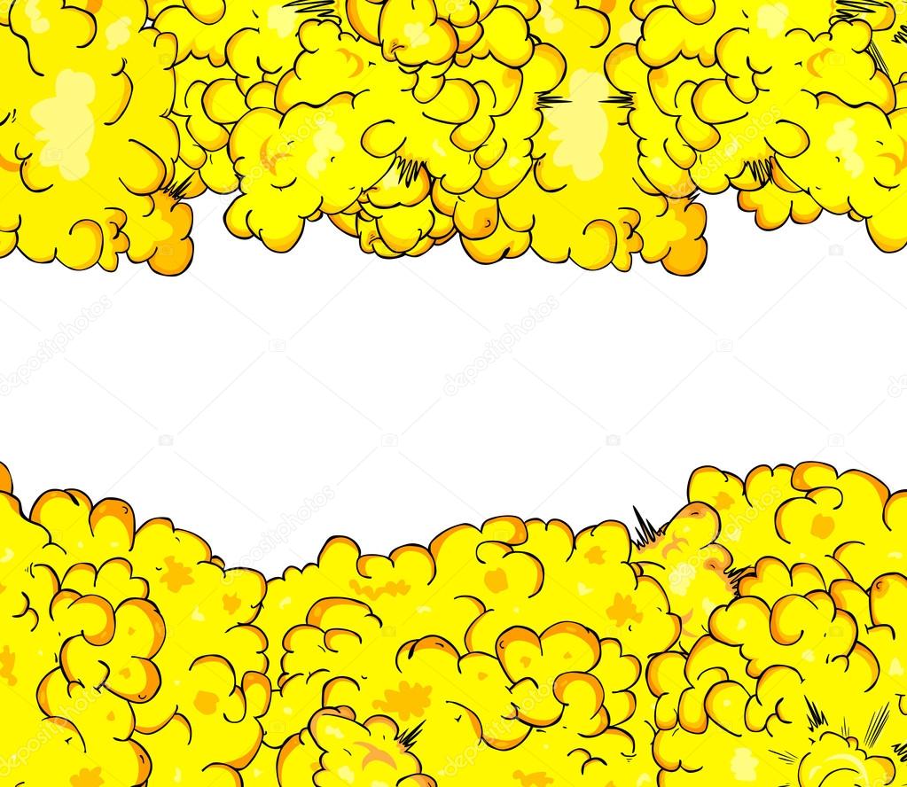 Comic book, cartoon explosion background with writing space. Stock ...