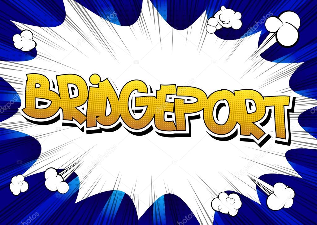 Bridgeport - Comic book style word Stock Vector Image by ©NoraVector ...