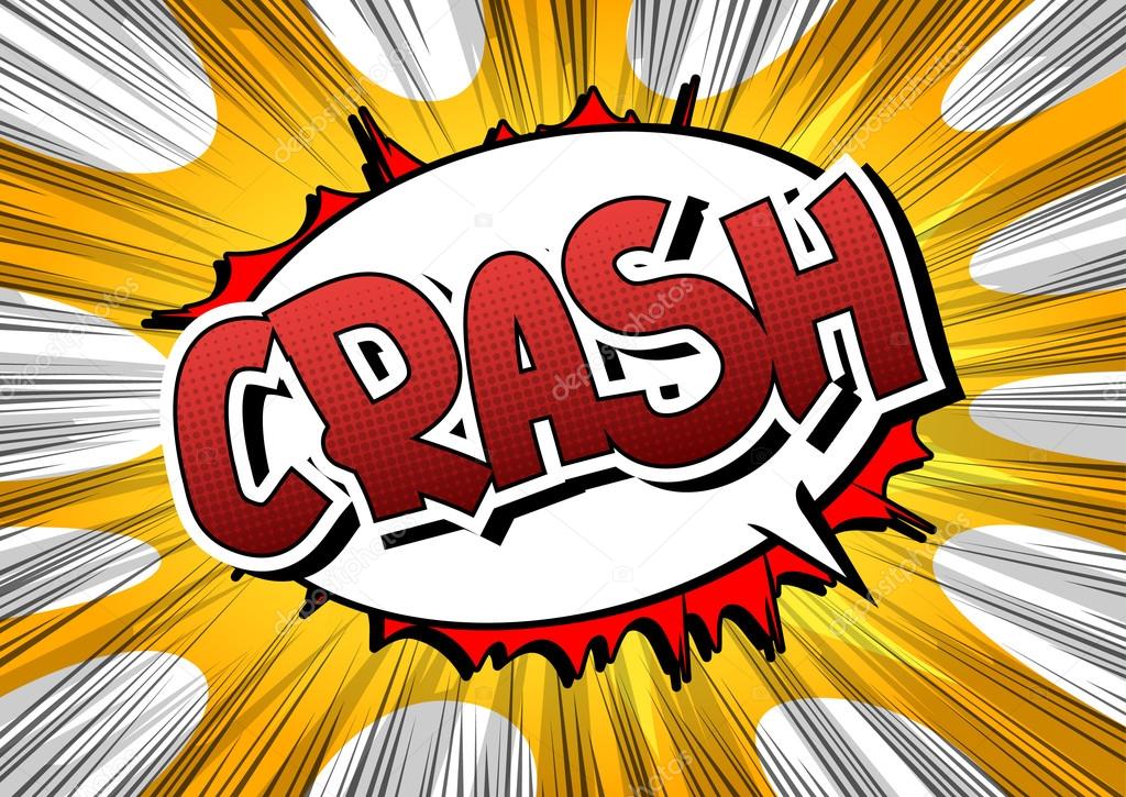 Crash - Comic book style word Stock Vector by ©NoraVector 93782016