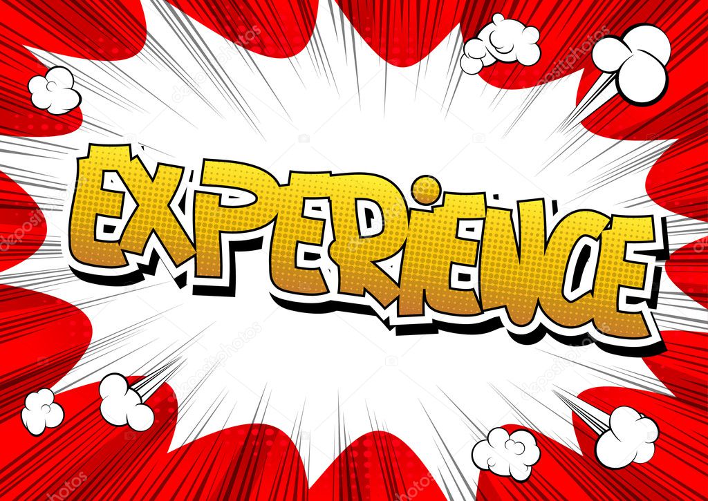 Experience - Comic book style word Stock Vector Image by ©NoraVector ...