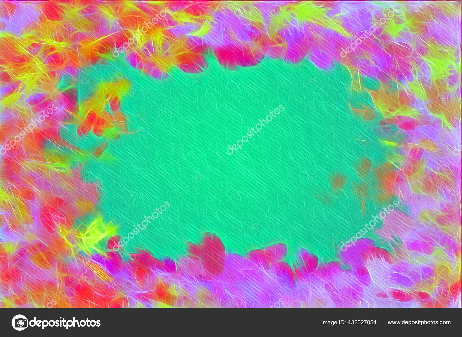 Beautiful Imaginative Background Illustration Vibrant Abstract Texture ...