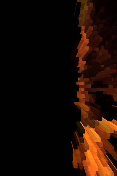 Sun, fire, explosion bursts blurred pixel illustration with rays of ...