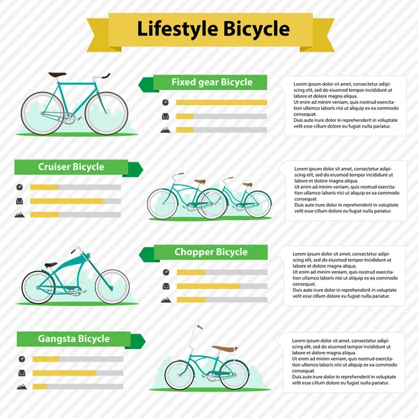 Bicycle infographics Stock Vector Image by ©poladroid #74337259