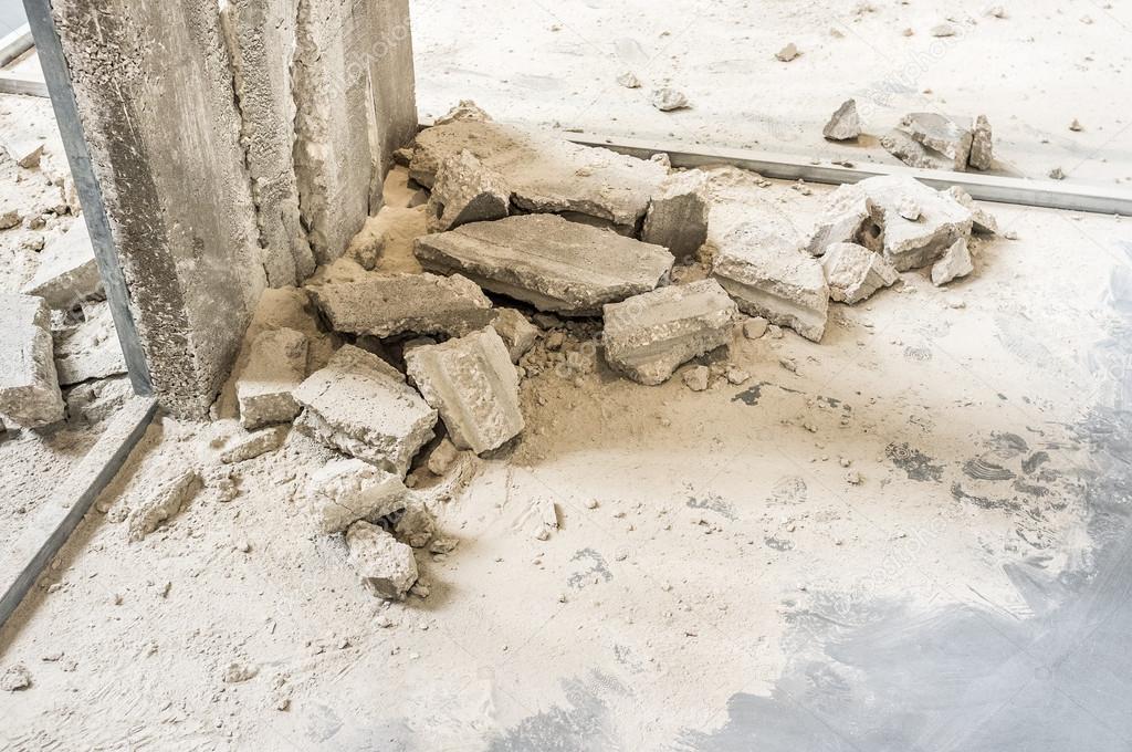 Demolition work - Reconstruction — Stock Photo © marvlc #105717378
