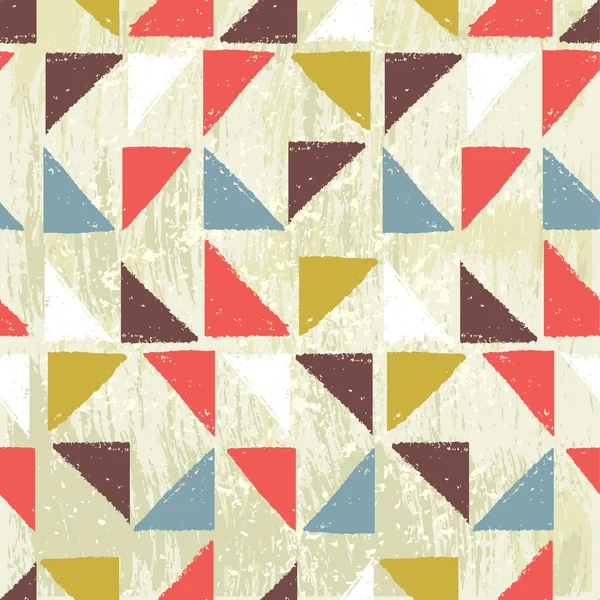 Hand Drawing Triangles Pattern — Stock Vector © adehoidar #80109090