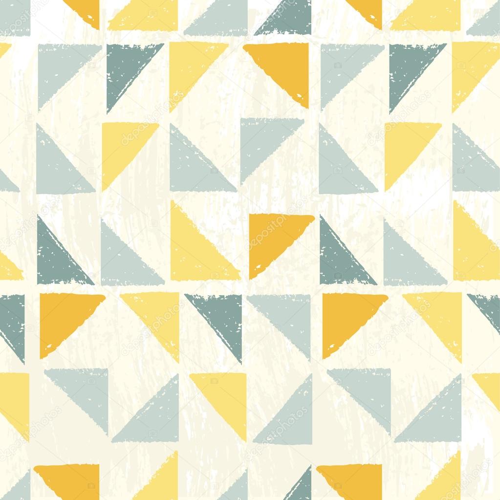 Hand Drawing Triangles Pattern — Stock Vector © adehoidar #80109090