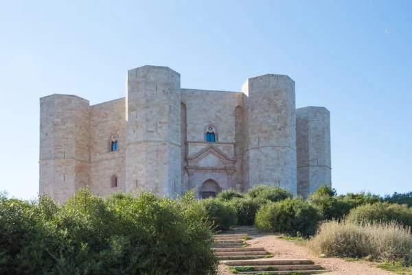 Castel Del Monte Famous Medieval Fortress Apulia Southern Italy Stock ...