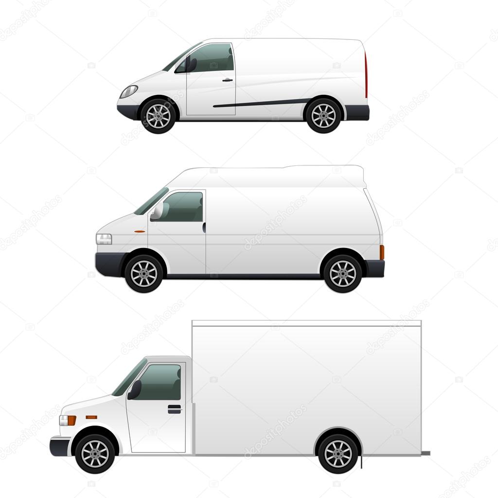 Delivery cars Stock Vector by ©RavenouS 67734527