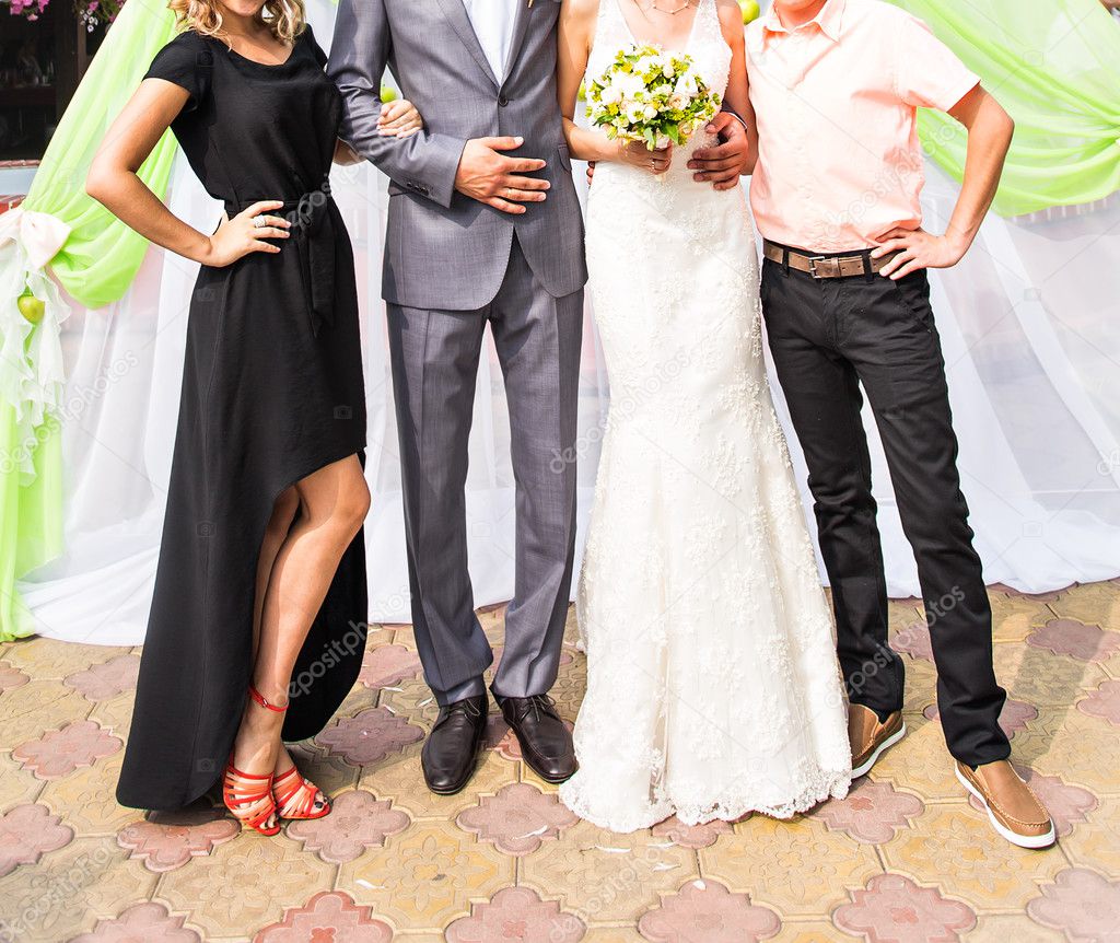 Wedding guests at the wedding ceremony — Stock Photo © Satura_ #95910322