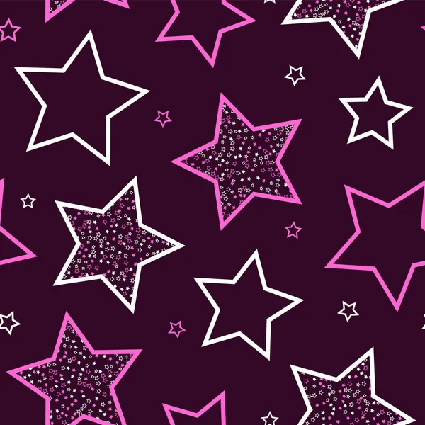 Purple And Black Stars Wallpapers