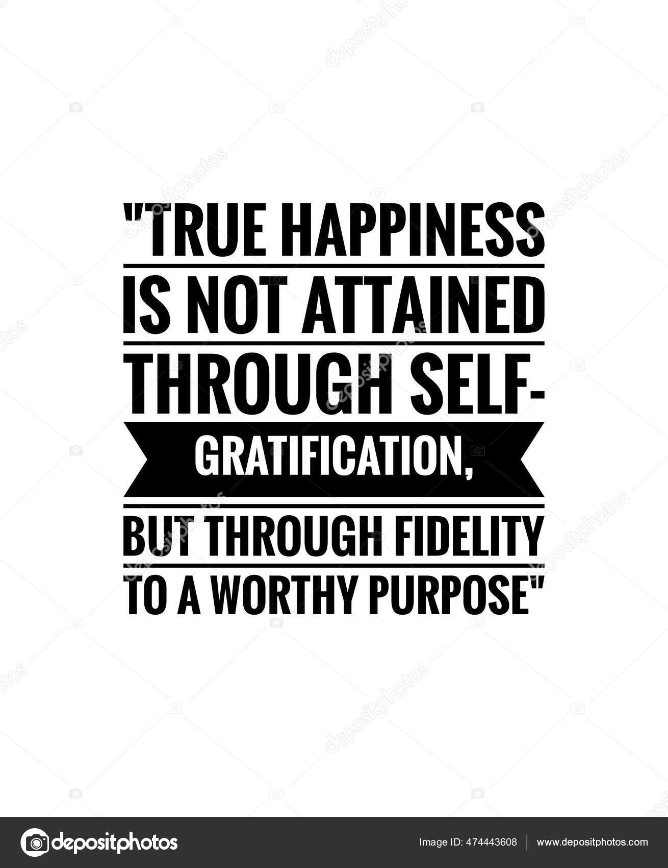 Self Gratification Quotes