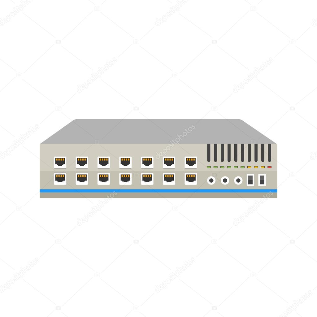 Networking Switch Stock Vector by ©Iconbunny 70462095