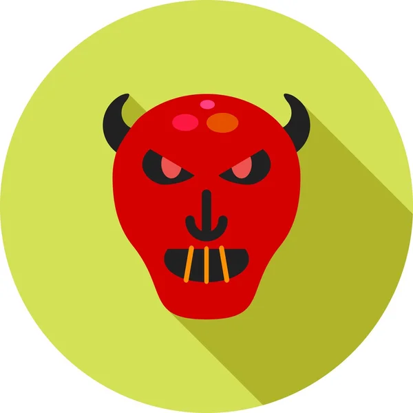 Cartoon devil symbol — Stock Vector © mhatzapa #89578476