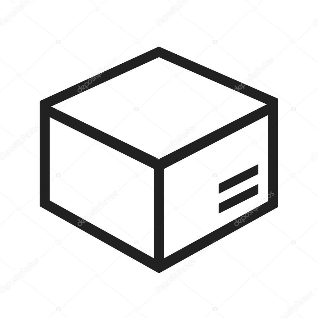 Cargo Box Icon ⬇ Vector Image by © Iconbunny | Vector Stock 77352760