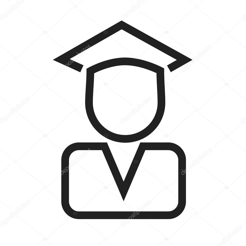 Convocation, Student, Graduation Icon — Stock Vector © dxinerz #77354306