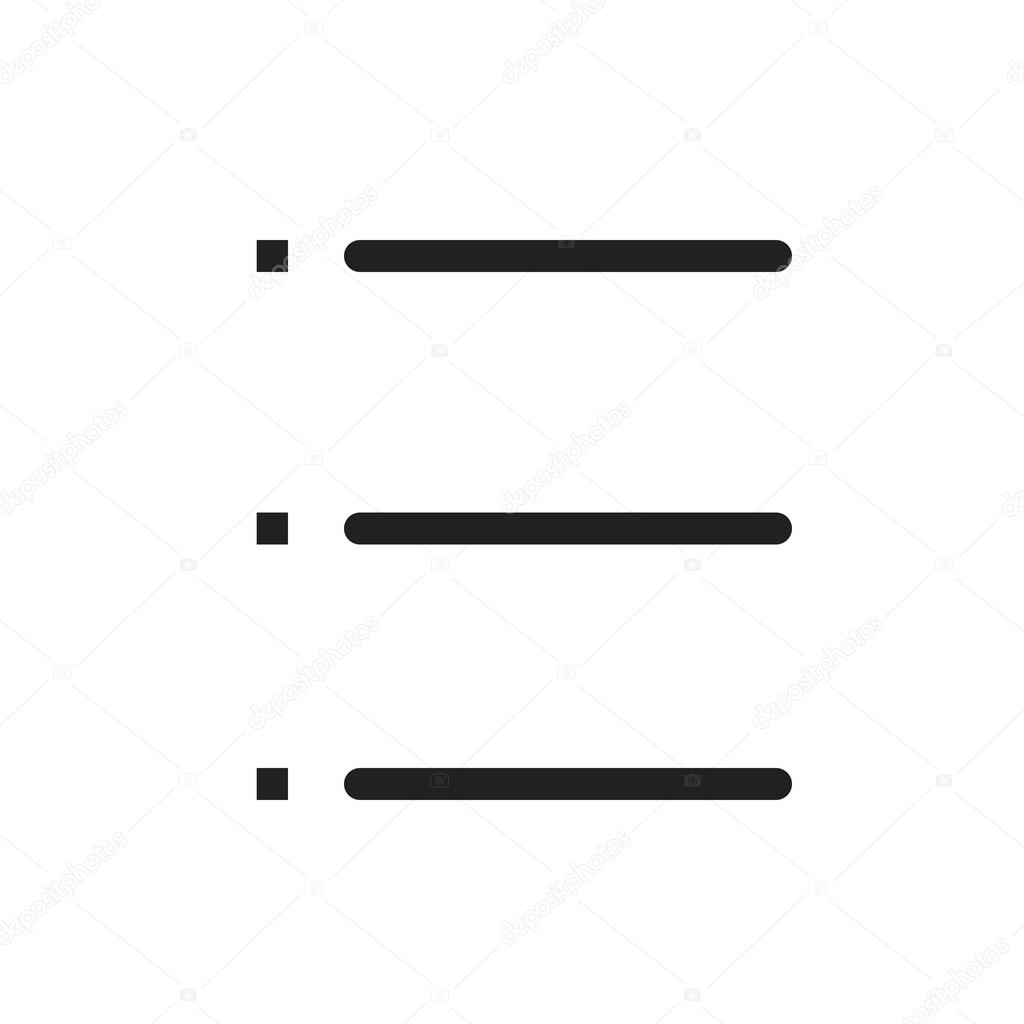 Bulleted list icon Stock Vector by ©Iconbunny 77356586 Bulleted list icon Stock Vector by ©Iconbunny 77356586