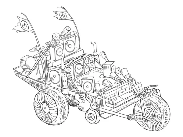 Auto sound musical instrument Vector Art Stock Images | Depositphotos