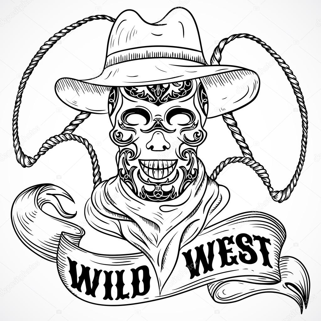 Wild West Show Antique Poster