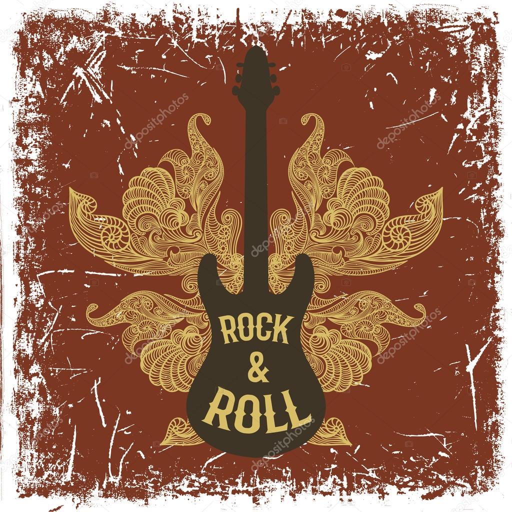 Retro Rock And Roll Background