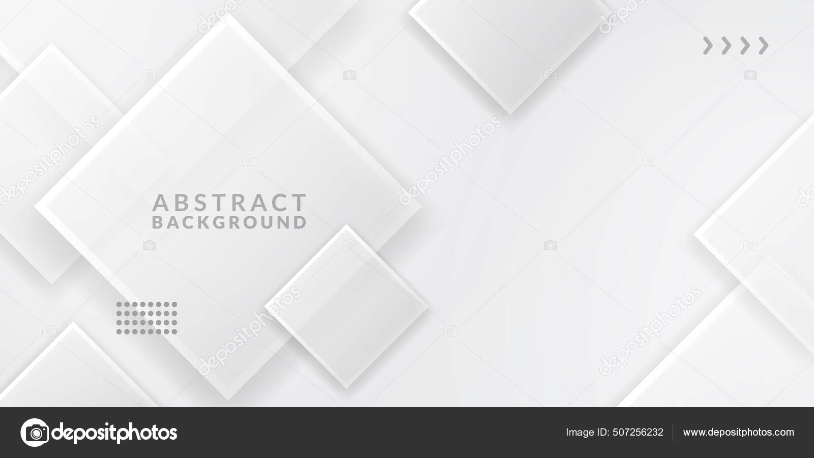 Simple Minimalism Abstract White Background Elegant Luxury Square Glass ...