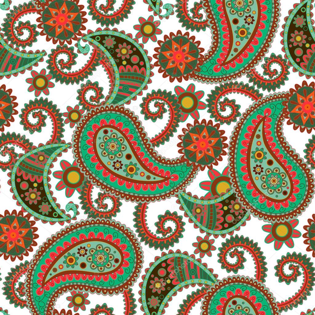 Paisley Seamless Pattern