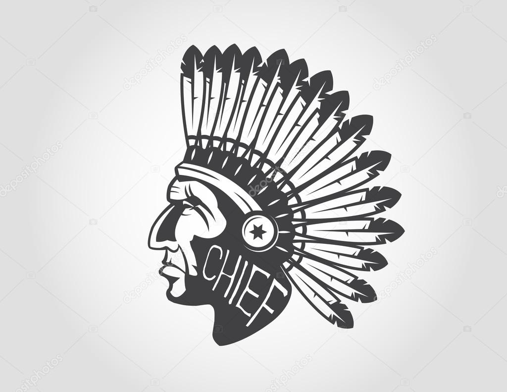 Mohawk Design Native American Coloring Pages