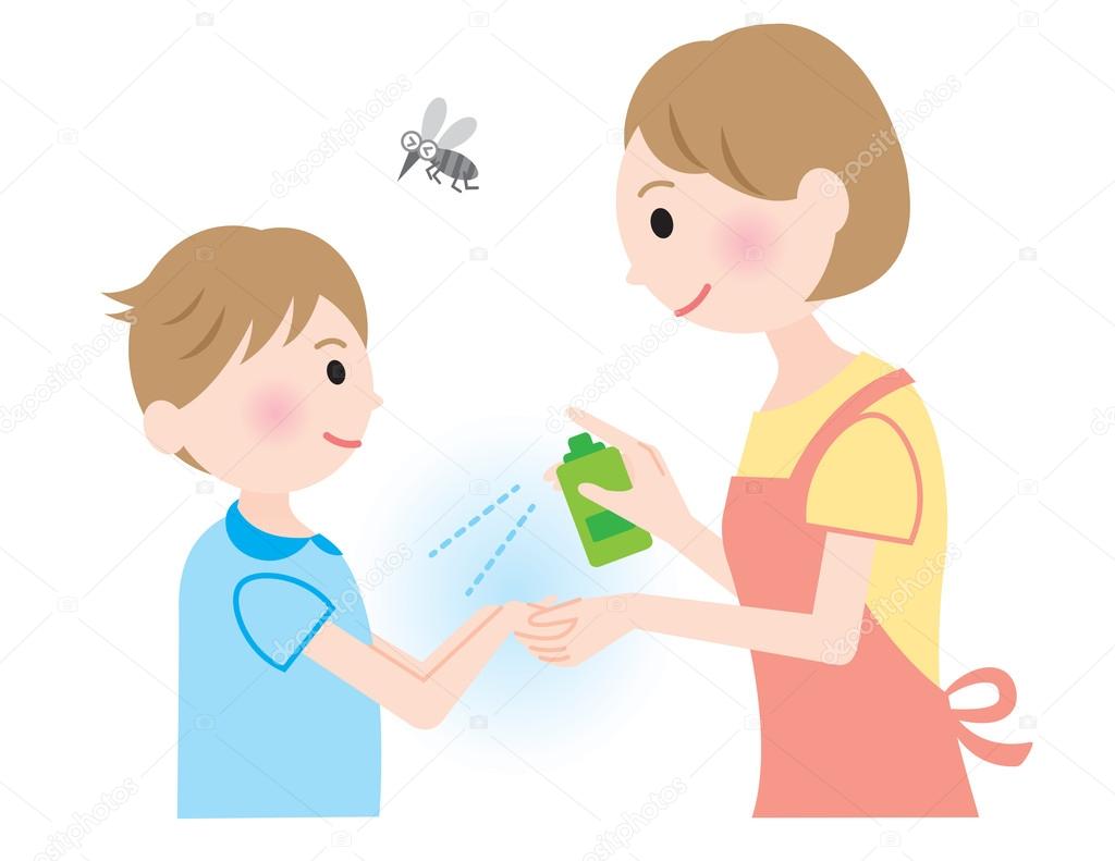 Insect repellent spray Stock Vector Image by ©mug5 #116219884