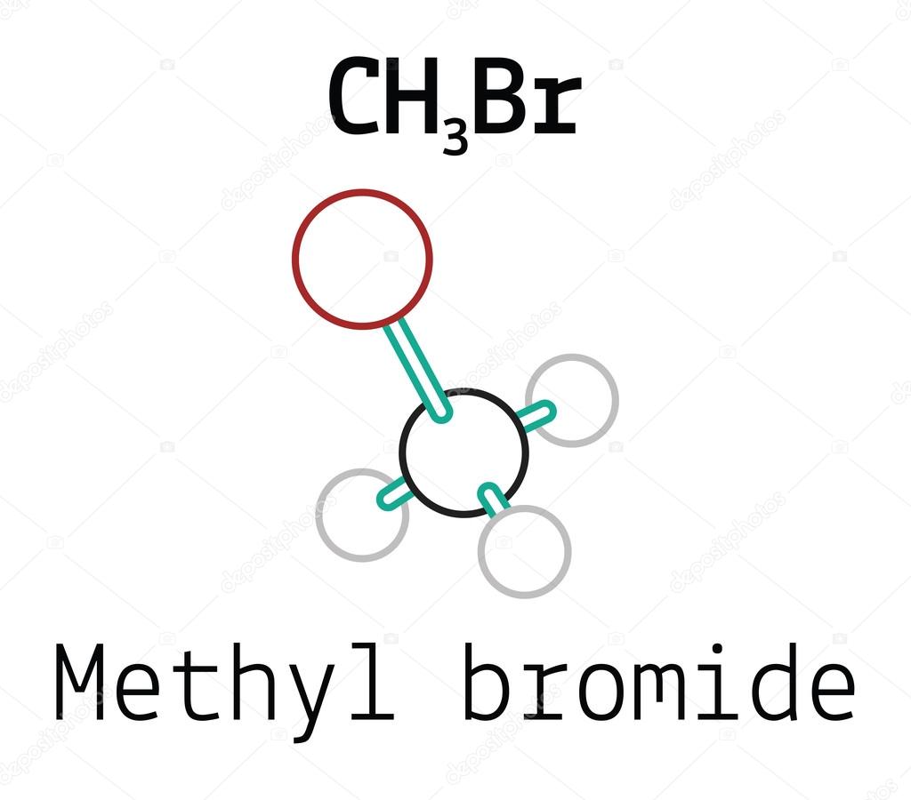 Methyl Bromide Structure