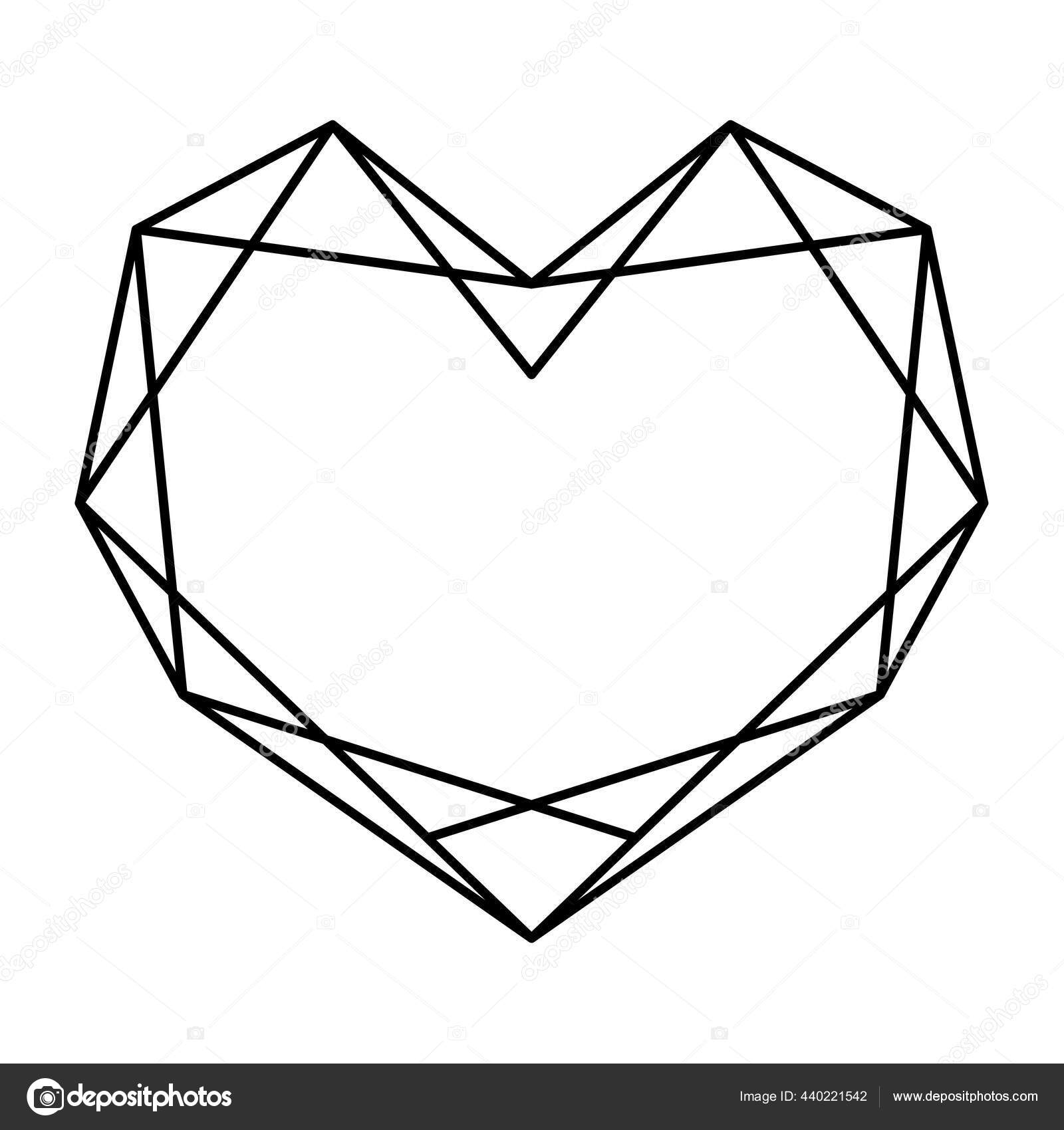 Simple Heart Shape Vector
