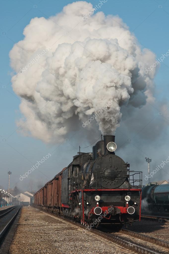 Steam train — Stock Photo © photocell #67216189