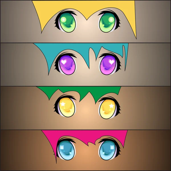 ᐈ Anime face base stock vectors, Royalty Free dilated illustrations ...