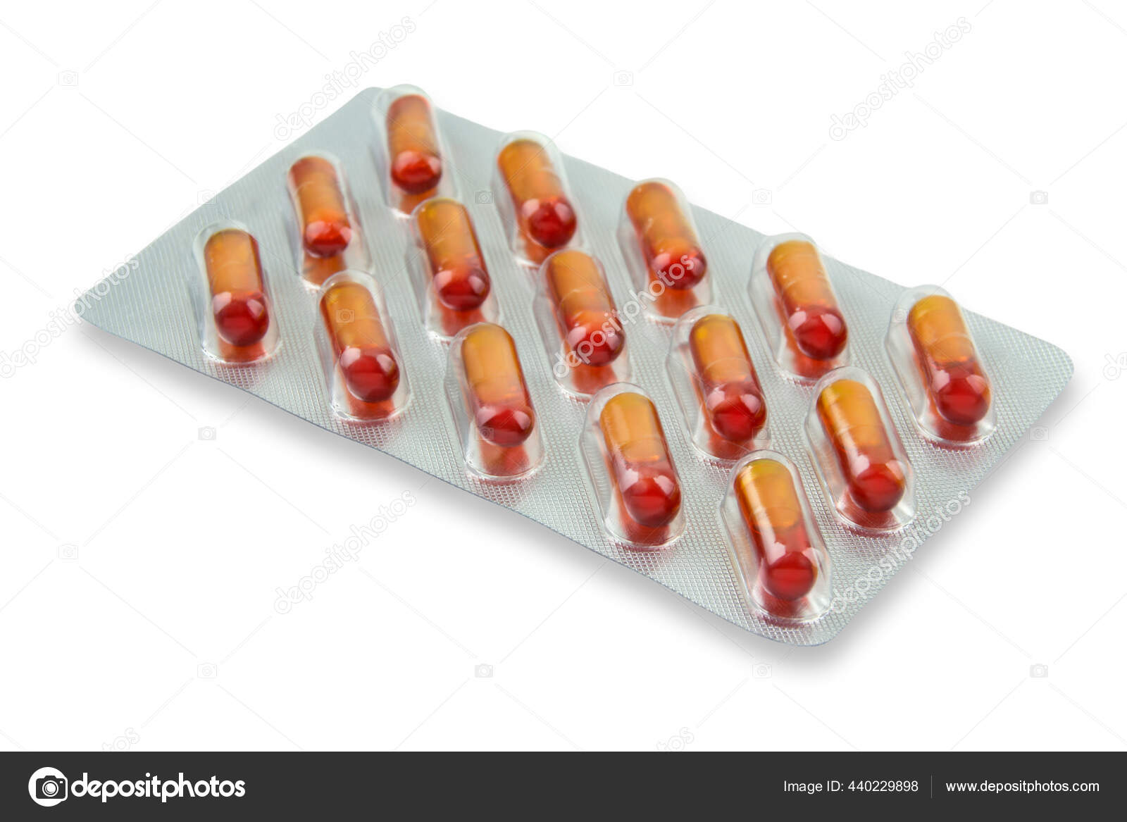 Curcuma Capsules Isolated White Background Stock Photo by ©Photosg ...