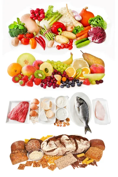 Healthy food groups Stock Photos, Royalty Free Healthy food groups ...