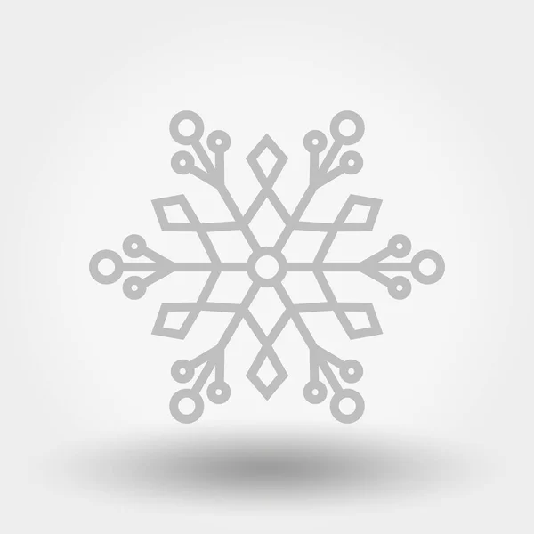 Christmas pattern. Snowflake background. Seamless vector illustration ...