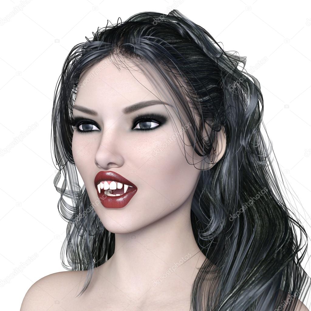 3D CG rendering of a female vampire — Stock Photo © TsuneoMP #108085326