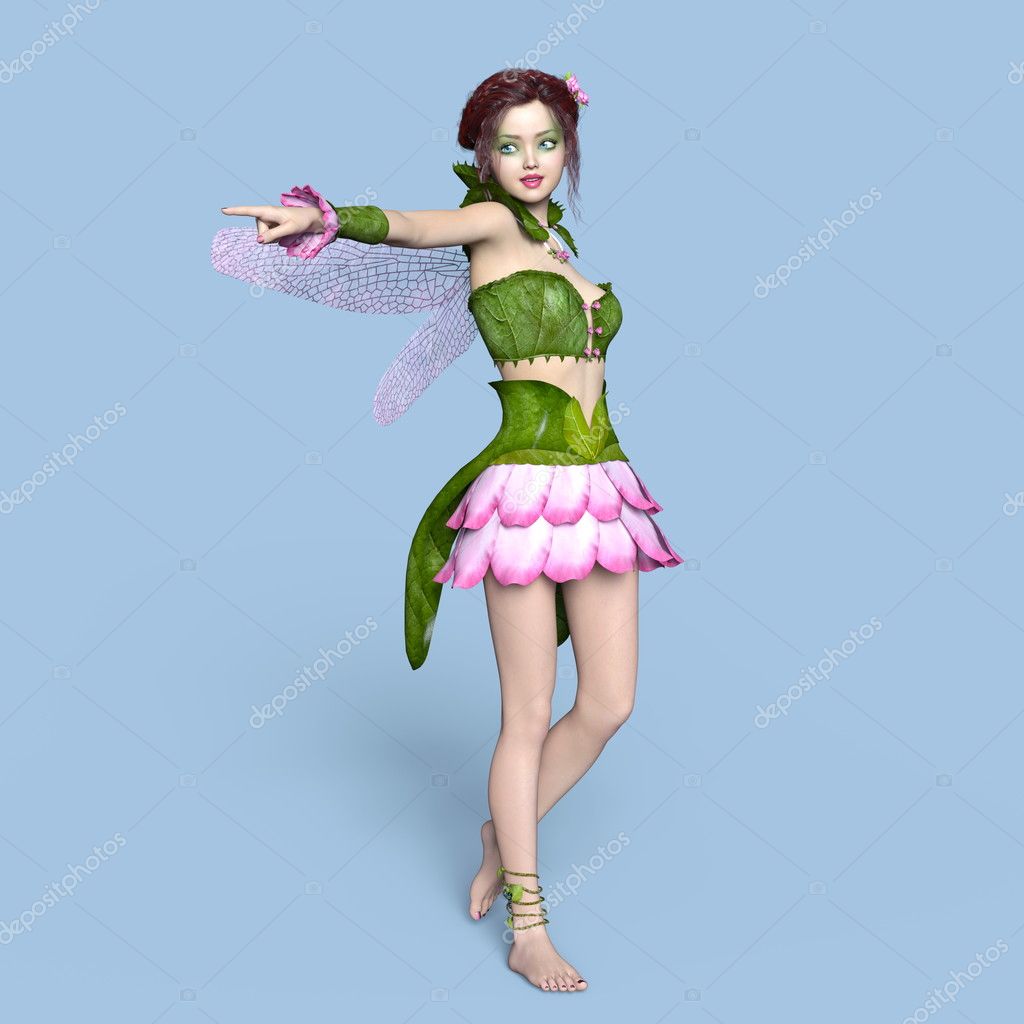 3D CG rendering of a fairy — Stock Photo © TsuneoMP #116186074